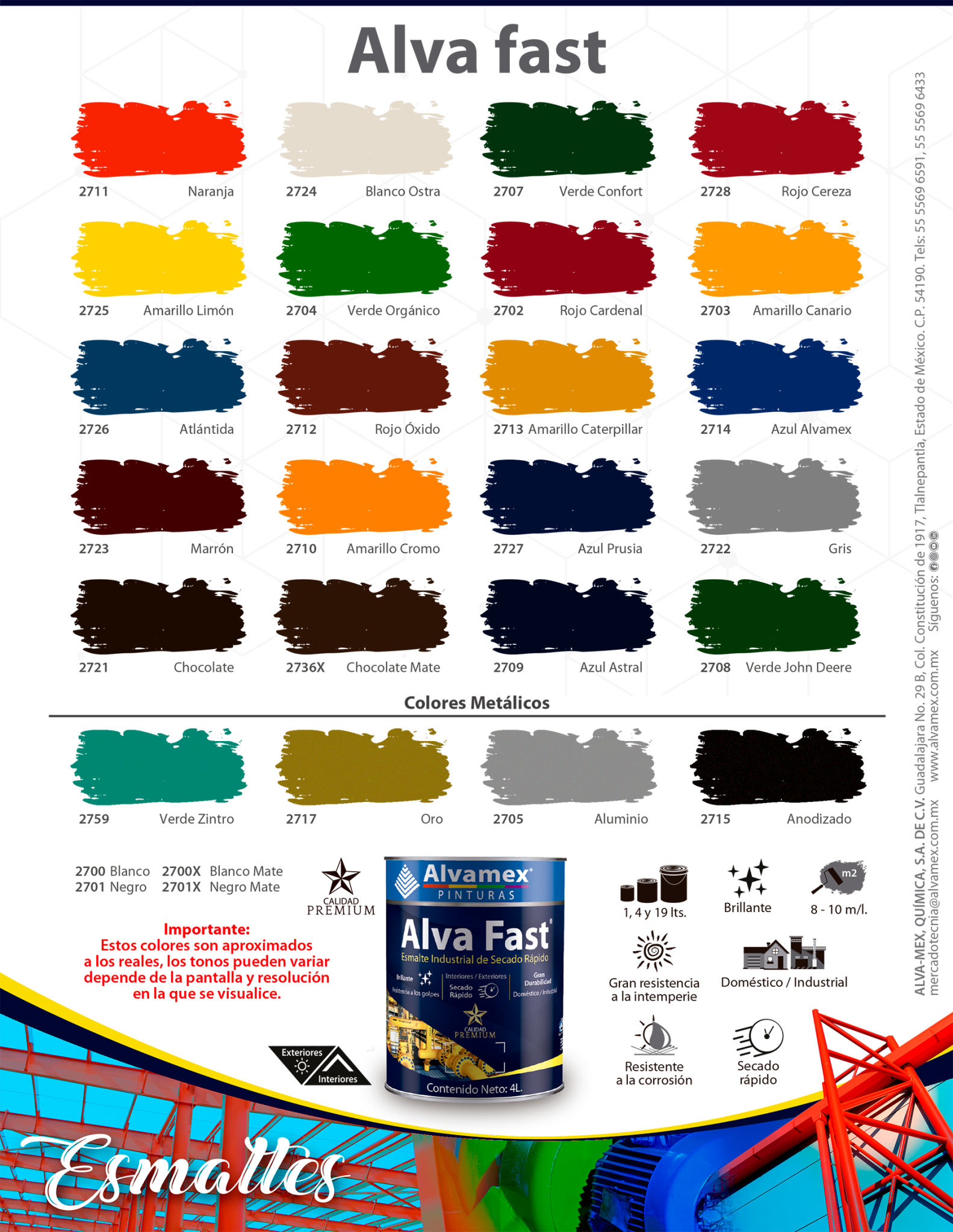 Productos Alvamex - Alvamex Pinturas