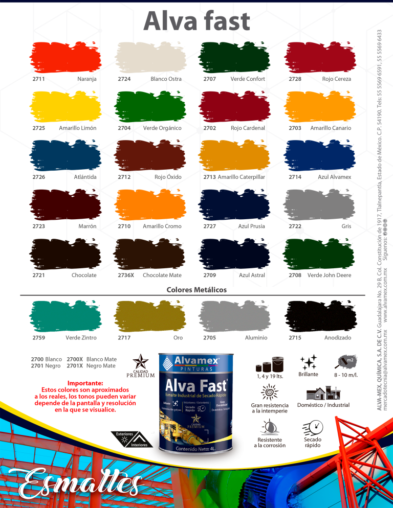 Productos Alvamex - Alvamex Pinturas